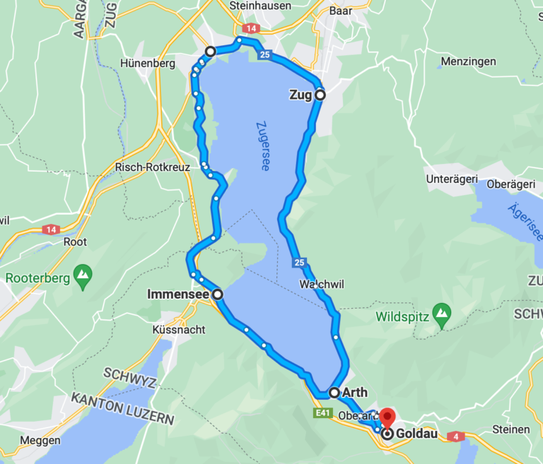 Einmal rund herum – der Zugersee überrascht mit seiner Vielfältigkeit ...